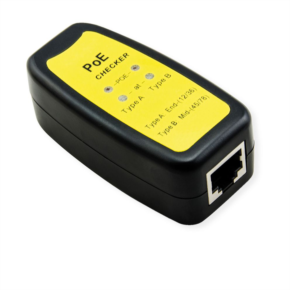 VALUE PoE/PoE+ Tester, Power-over-Ethernet-Testgerät - SECOMP Austria