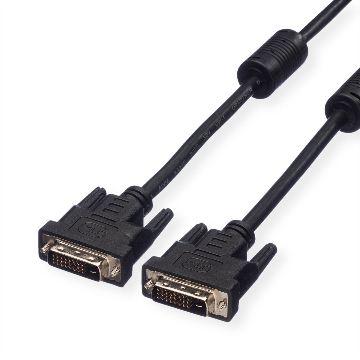 VALUE Monitorkabel DVI, DVI ST-ST, (24+1) dual link, 10 m - SECOMP Austria